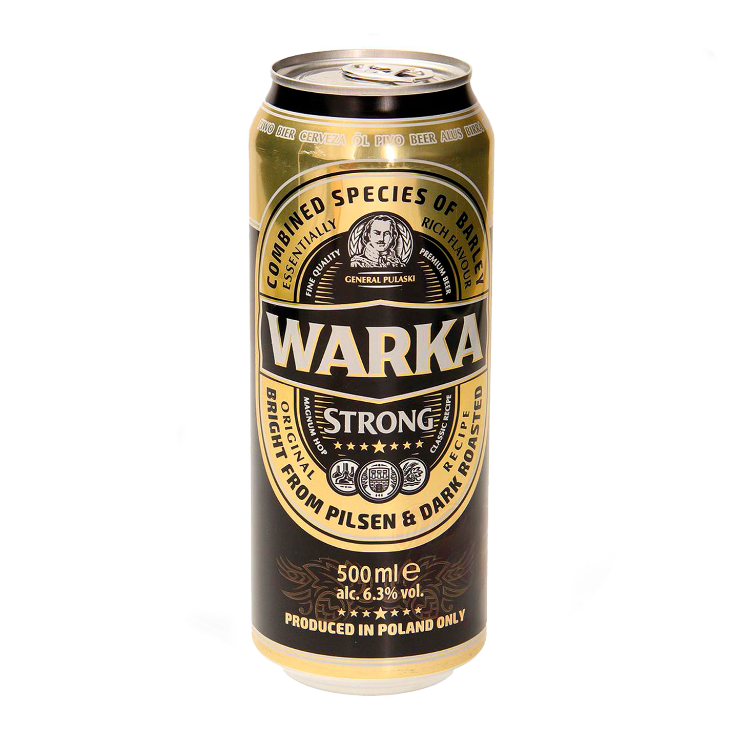 Warka strong, dark beer, 0.5l – annasgourmet.sg