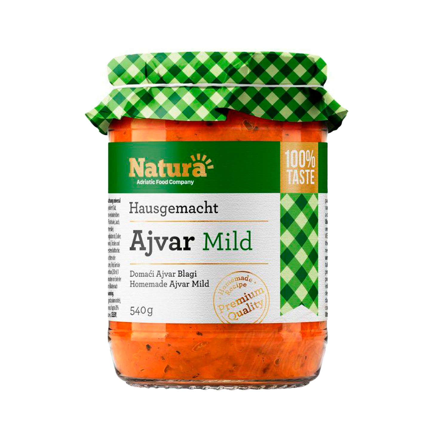 Ajvar mild, Natura, 370ml – annasgourmet.sg